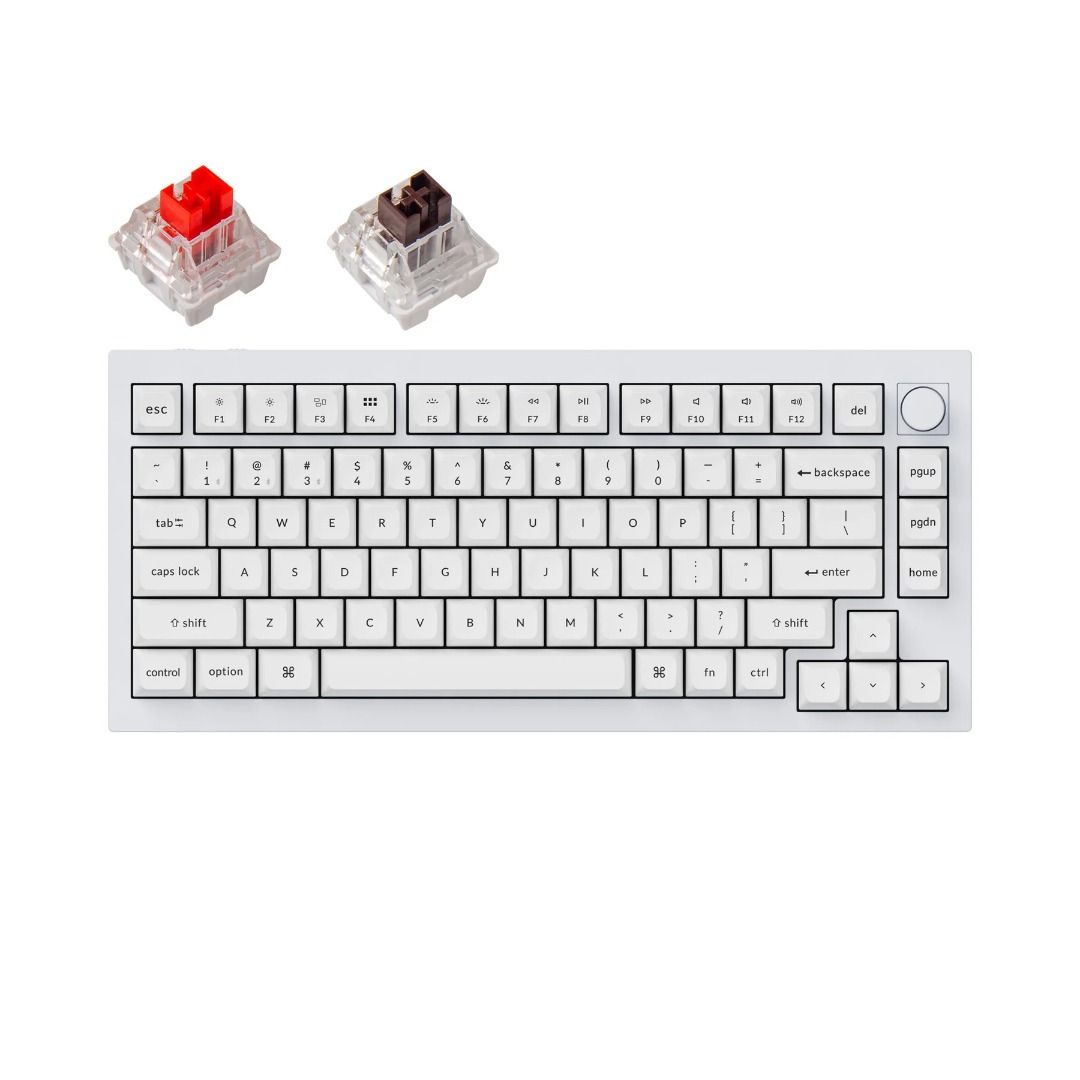 Keychron Q1 Pro QMK/VIA Wireless Custom Mechanical Keyboard | 75%, Computers & Tech, Parts ...