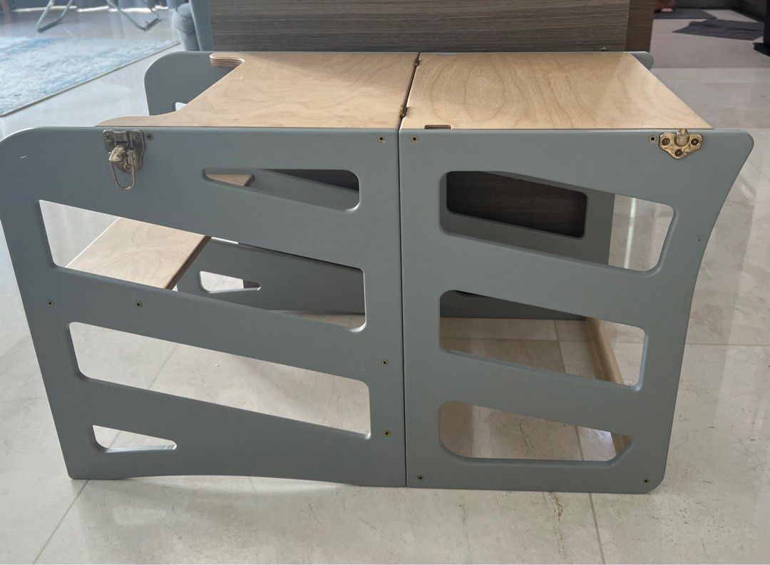 Kids learning tower 3 in 1 - Step stool, slide & table, Babies & Kids ...