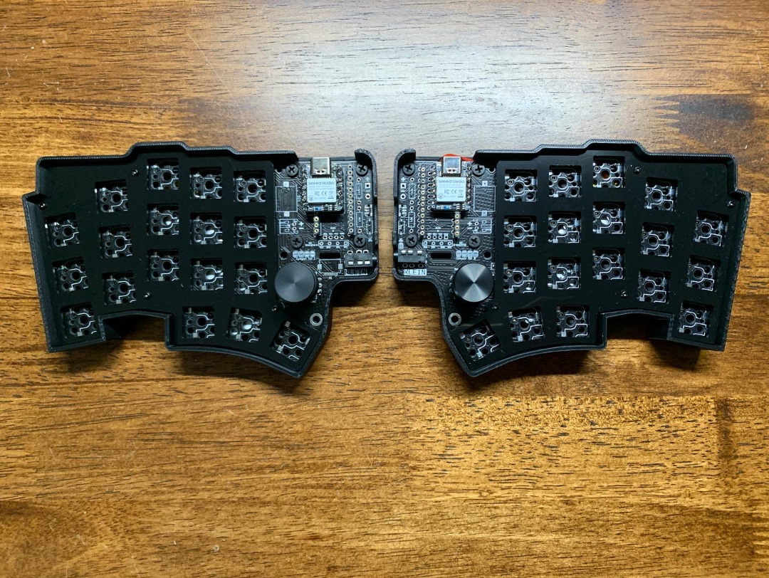 Klein MX Hotswap 36 Keys Split ergonomic keyboard BLE Wireless Xiao ...