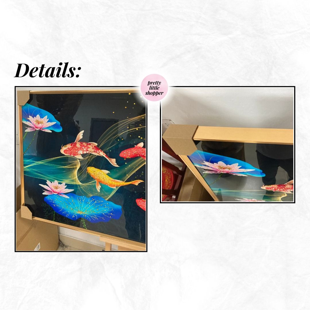 Koi Fish Wall Frame on Carousell