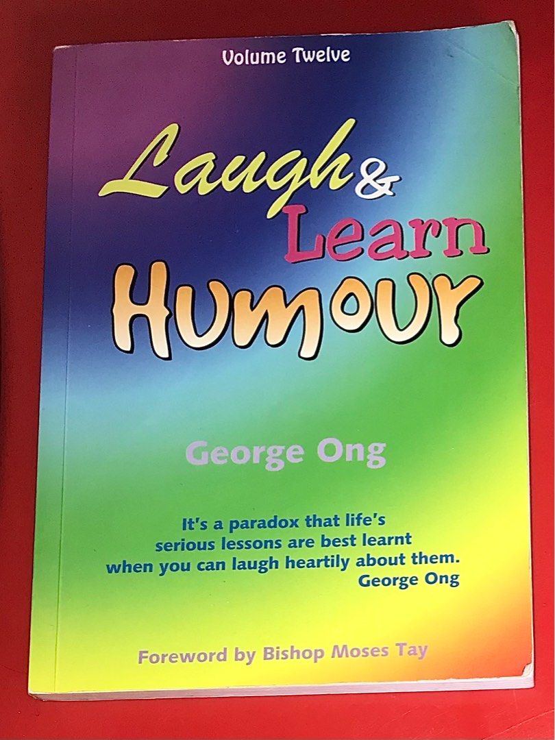 LAUGH & LEARN HUMOUR BOOK, Hobbies & Toys, Books & Magazines ...