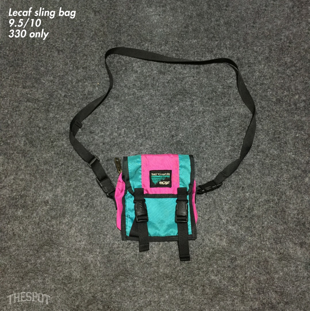 Lecaf sling bag, Men's Fashion, Bags, Sling Bags on Carousell
