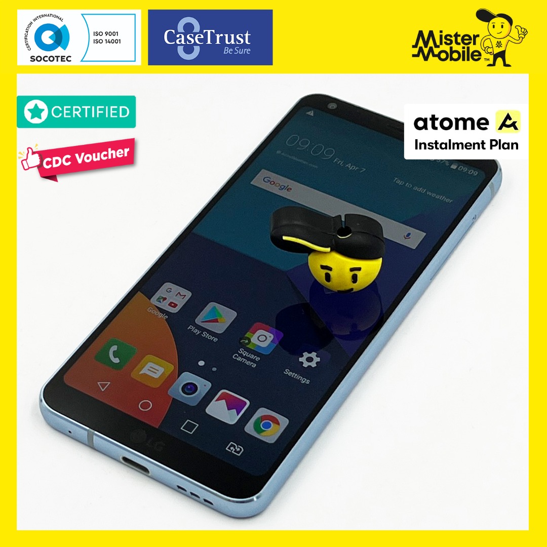 LG G6 64GB Marine Blue Local Used, Mobile Phones & Gadgets, Mobile ...