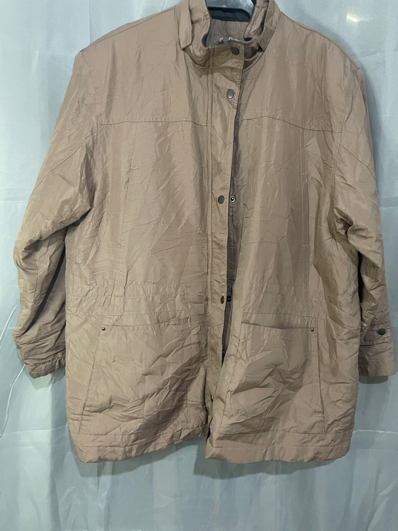 Light brown Parka Jacket on Carousell