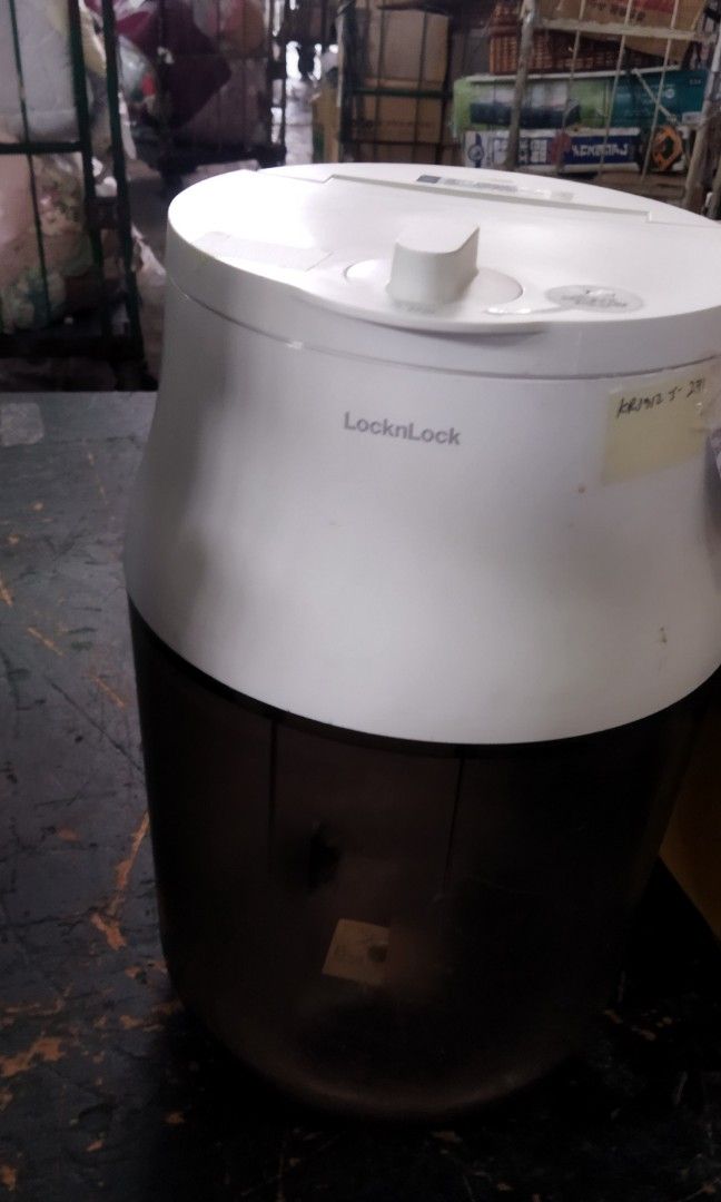 Locknlock Vacuum rice container 20kg usb type C cable powered, Food ...