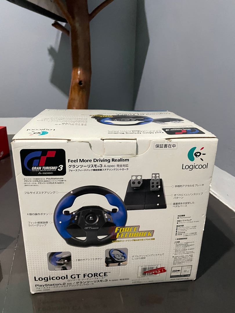 Logicool GT FORCE RACING WHEEL WITH BRAKE, Mobile Phones & Gadgets ...