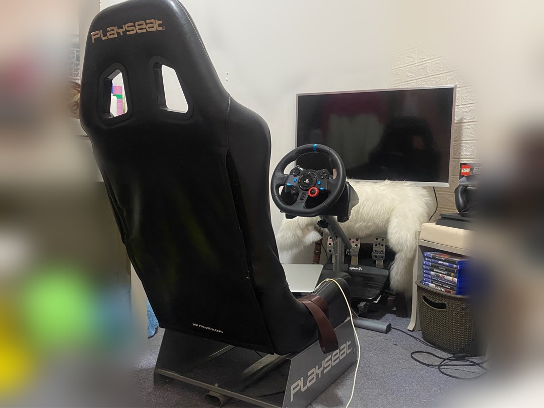 Logitech G29 w/ Playseat Evolution SET, Video Gaming, Gaming ...
