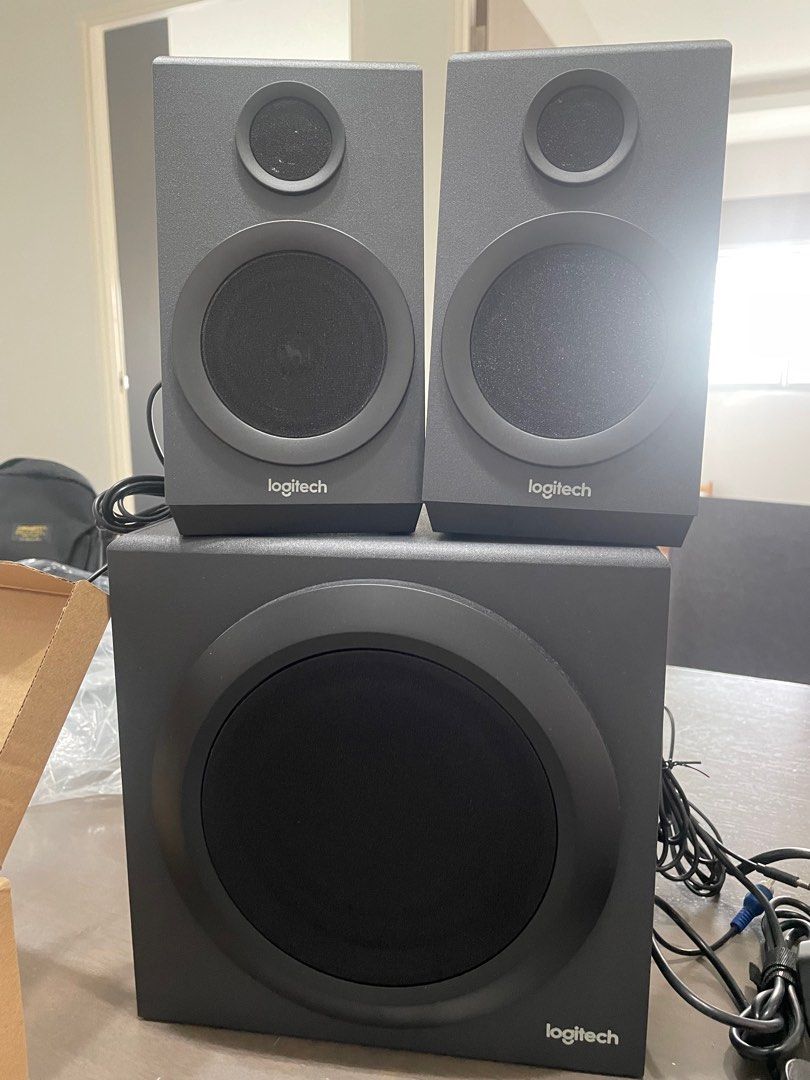 Logitech Z333 Speaker with Subwoofer, Audio, Soundbars, Speakers ...
