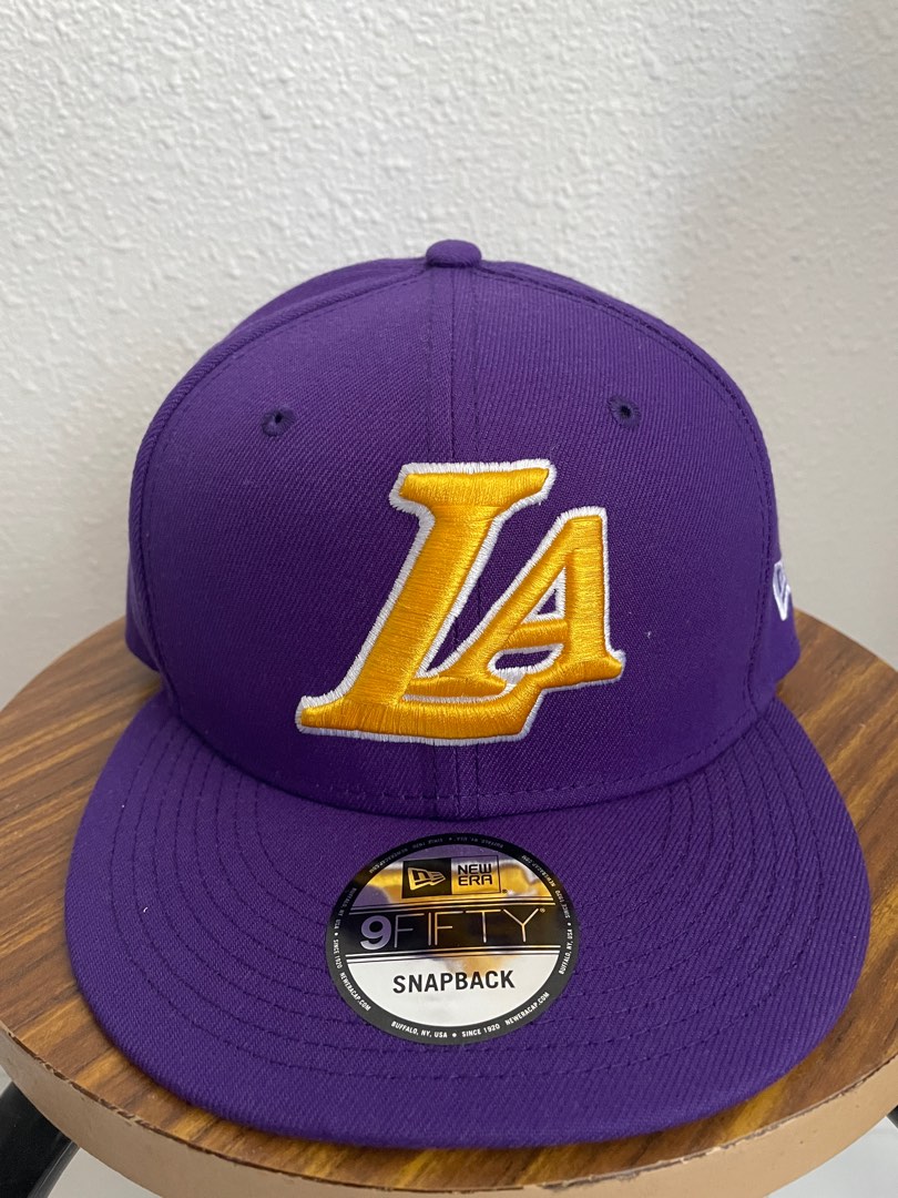 Los Angeles Lakers Snapback Cap, Men's Fashion, Watches & Accessories ...
