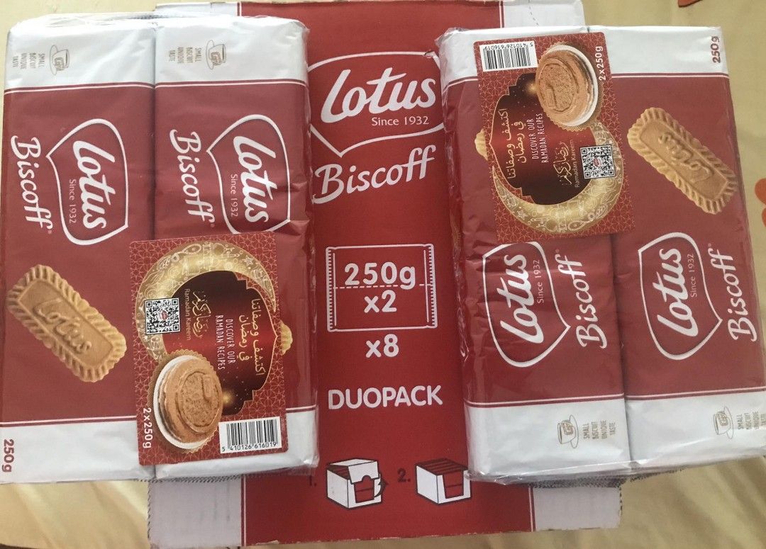 Lotus Biscoff, Food & Drinks, Other Food & Drinks on Carousell