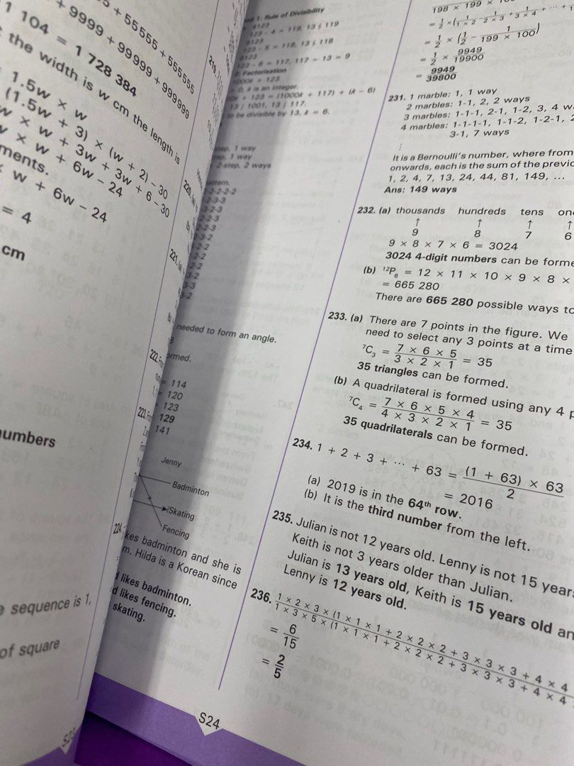 Maths Olympiad Training lvl 4, 5 , 6, Hobbies & Toys, Books & Magazines ...