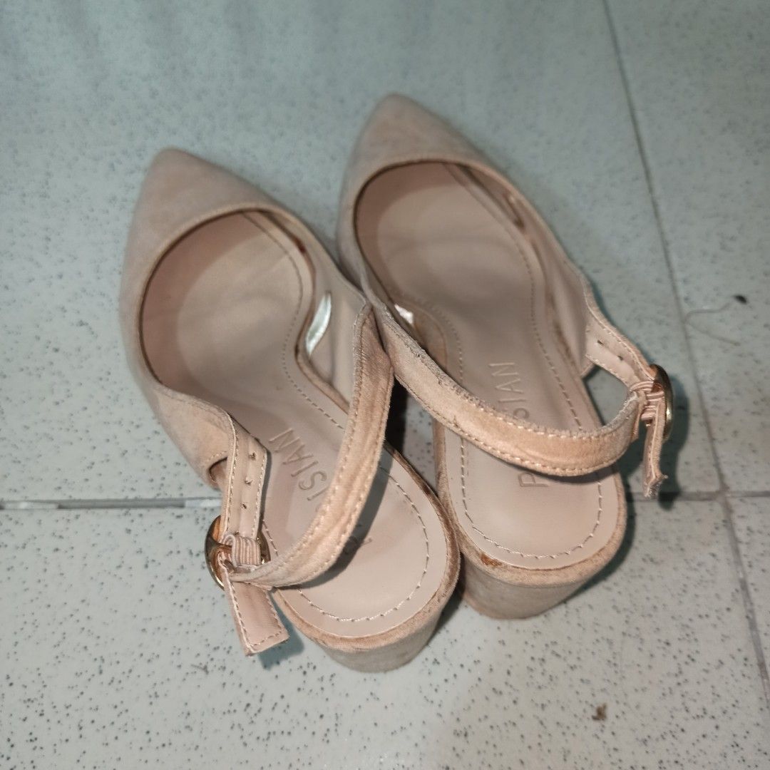 Matthews Gelo Heel Sandals US Size 6 Black and Parisian Shoes Size 6 on ...