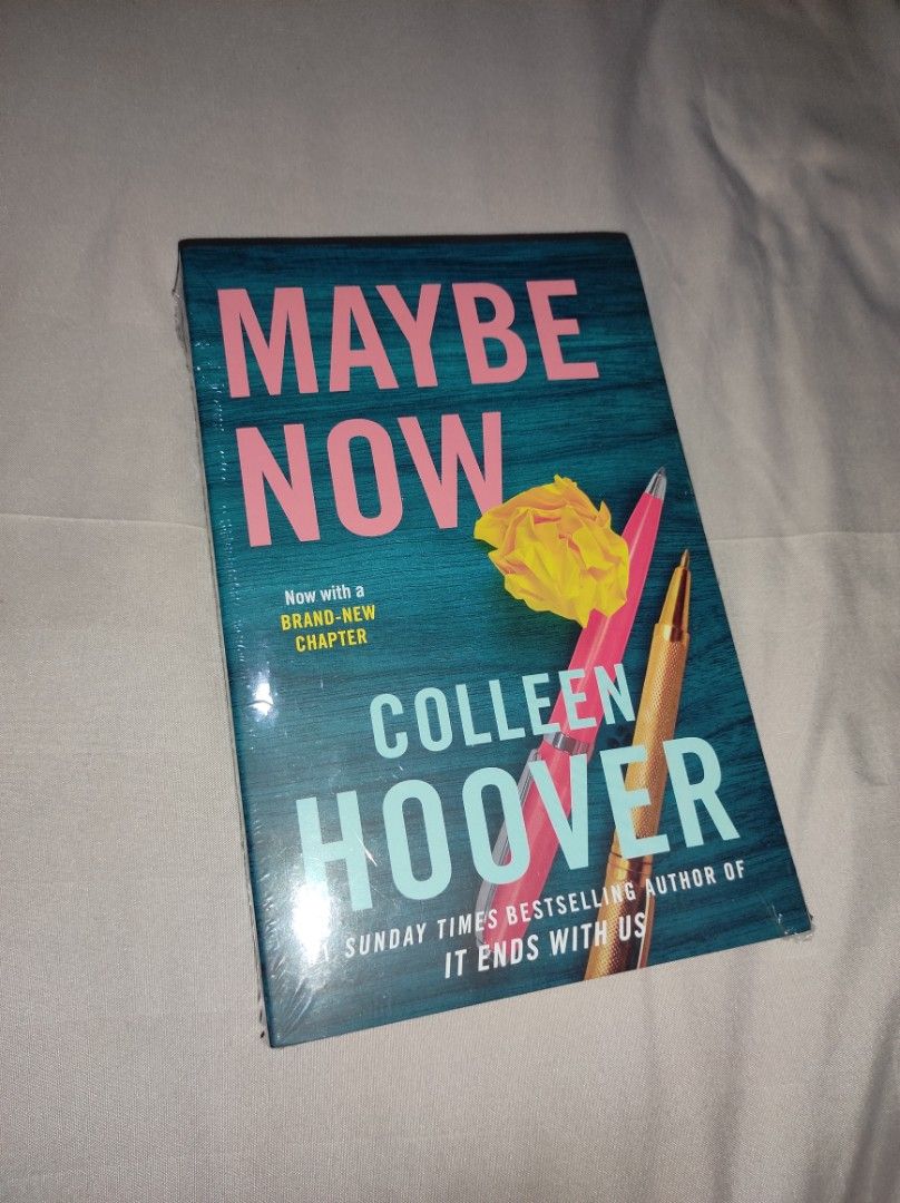 Maybe Now Colleen Hoover Original, Buku & Alat Tulis, Buku di Carousell