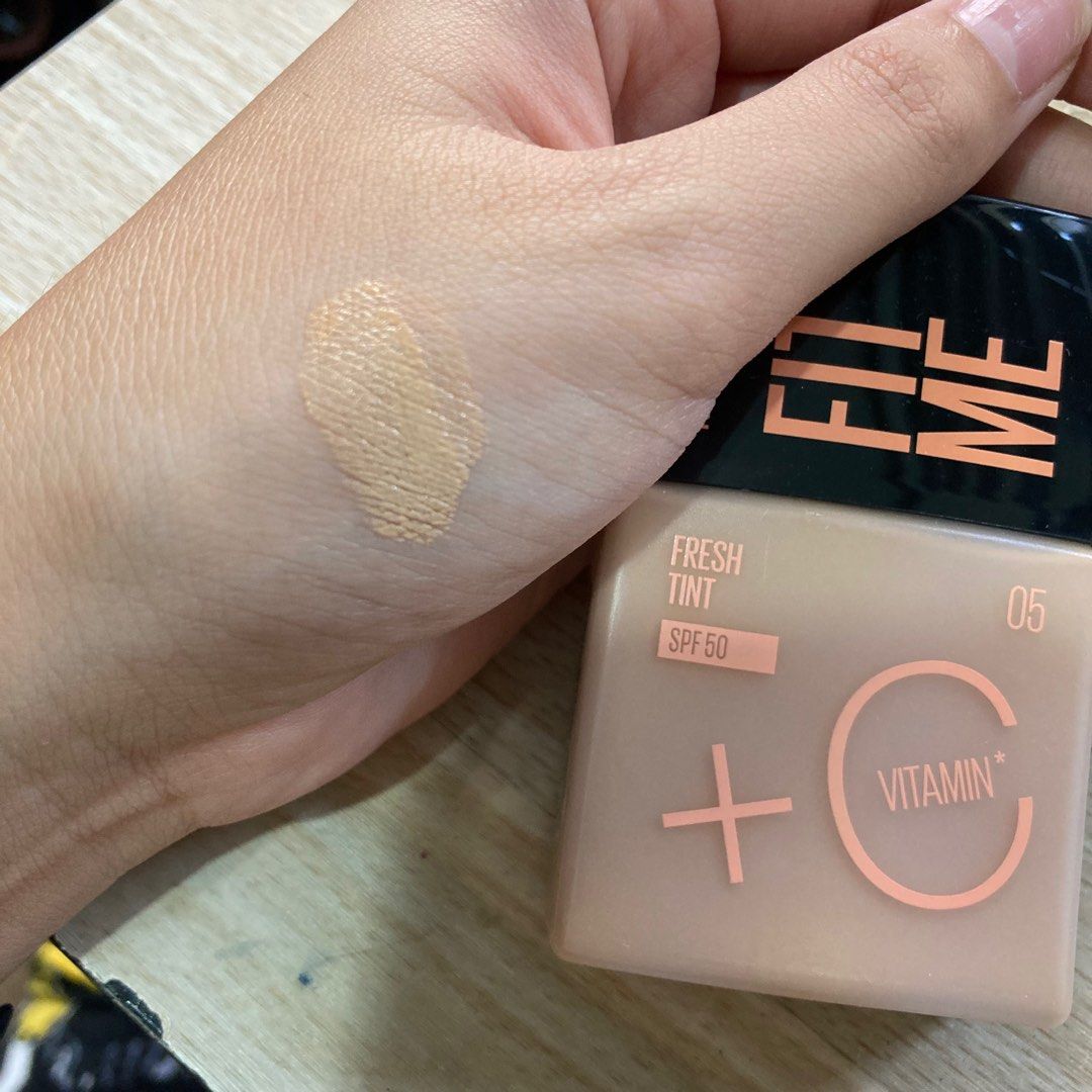 Maybelline Fit Me Fresh Tint - Vit C Skin Tint, Beauty & Personal Care, Face, Makeup on Carousell