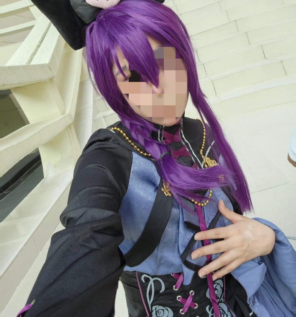 Mayoi distorted heart cosplay ensemble stars, Hobbies & Toys ...