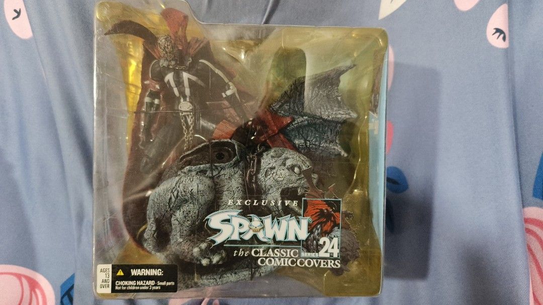 Mcfarlane spawn series 24 I-98 collectors club edition spawn with gargoyle misb on Carousell