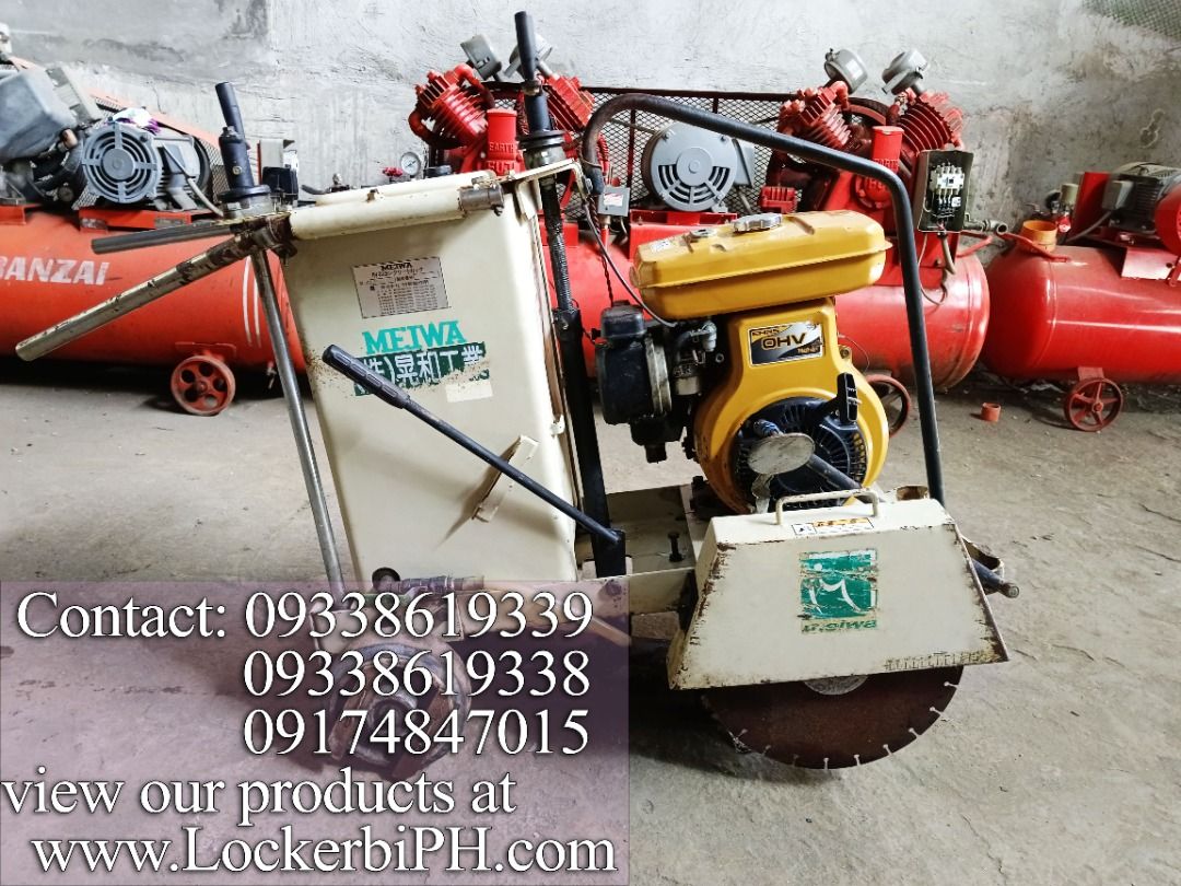 Meiwa Concrete Cutter MCP-140 Robin Engine EH25 From Japan, Commercial ...
