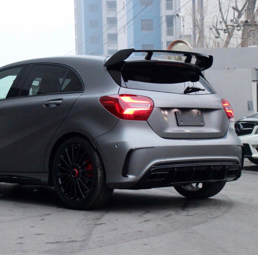 Mercedes A-Class W176 AMG Spoiler, Car Accessories, Accessories on ...