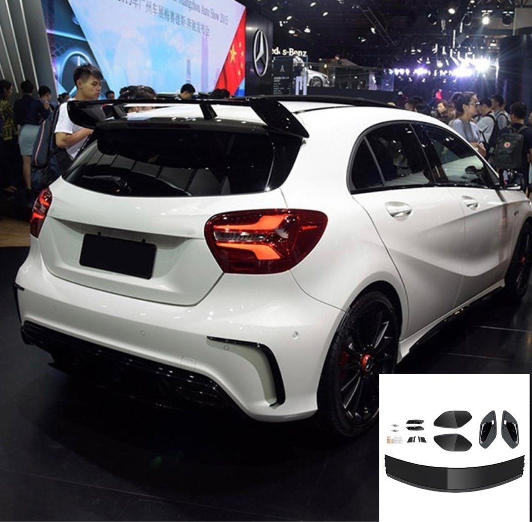Mercedes A-Class W176 AMG Spoiler, Car Accessories, Accessories on ...