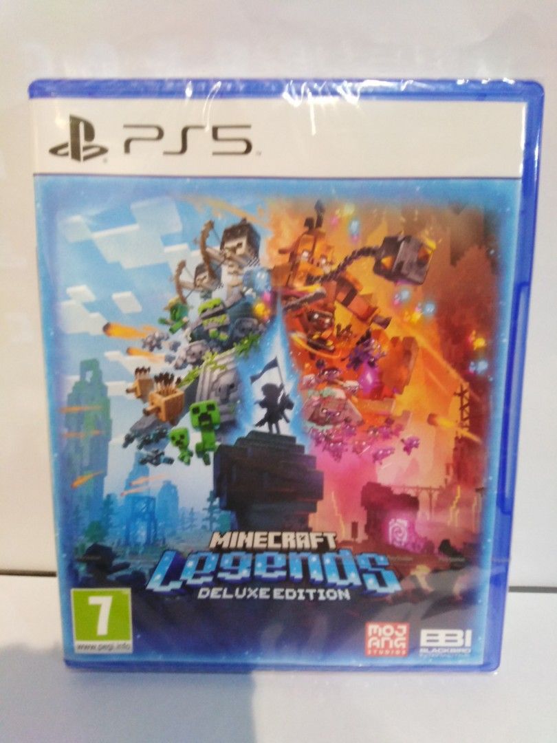 Minecraft Legends Deluxe Ps5, Video Gaming, Video Games, PlayStation on ...