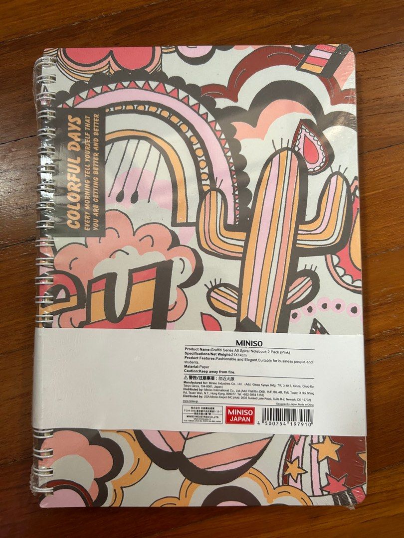 Miniso A5 lined notebooks, Hobbies & Toys, Stationery & Craft ...