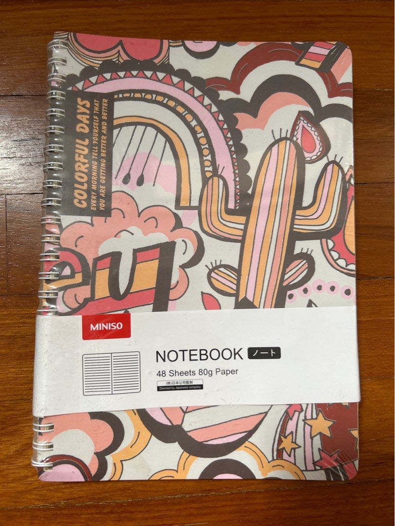 Miniso A5 lined notebooks, Hobbies & Toys, Stationery & Craft ...