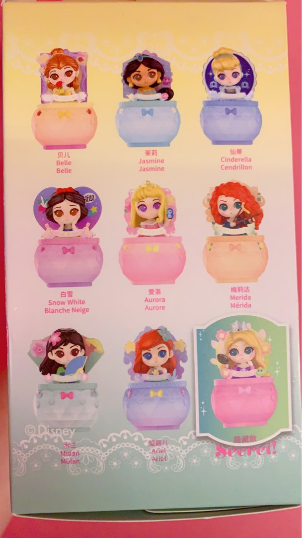 Miniso Disney Princess Blind box, Hobbies & Toys, Toys & Games on Carousell
