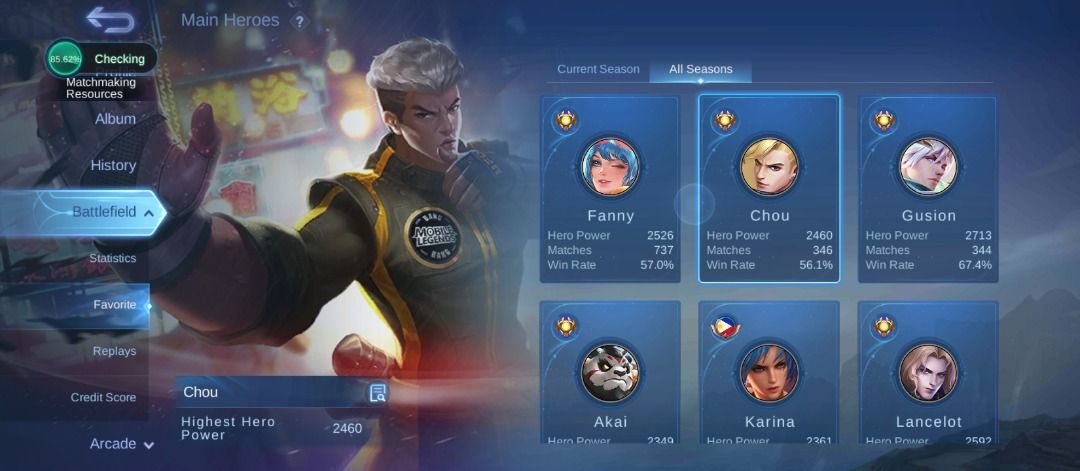 Mlbb account for sale payment: paypal or gcash, Video Gaming, Gaming ...