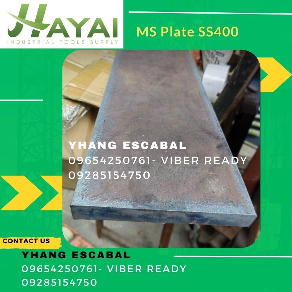 MS PLATE SS400, Commercial & Industrial, Construction & Building ...