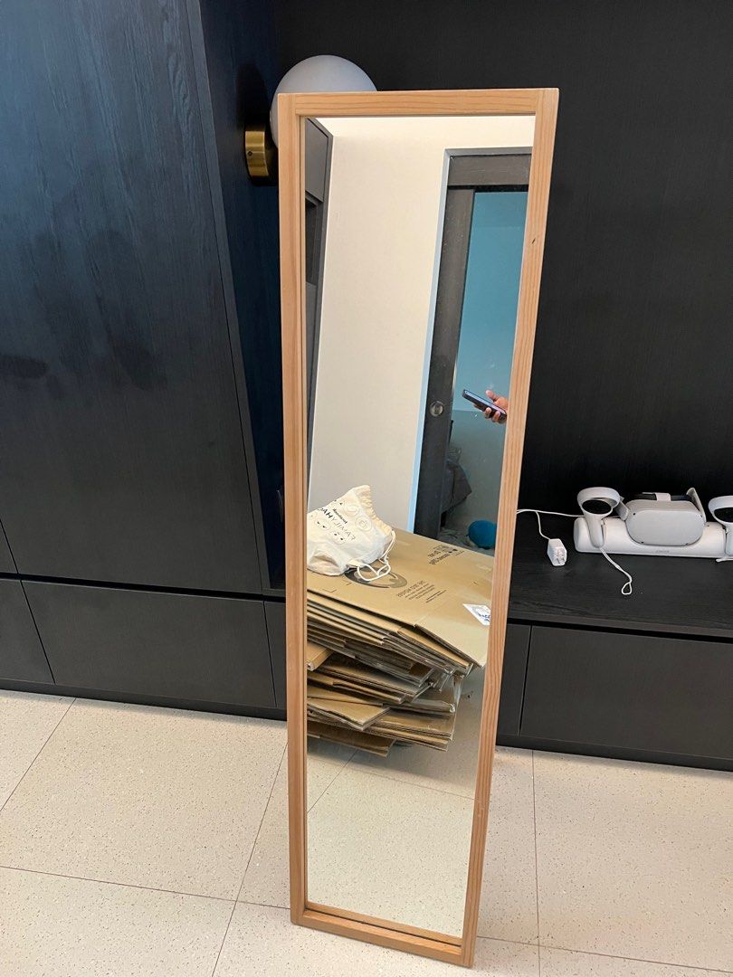 Muji full length mirror, Furniture & Home Living, Home Decor, Mirrors ...