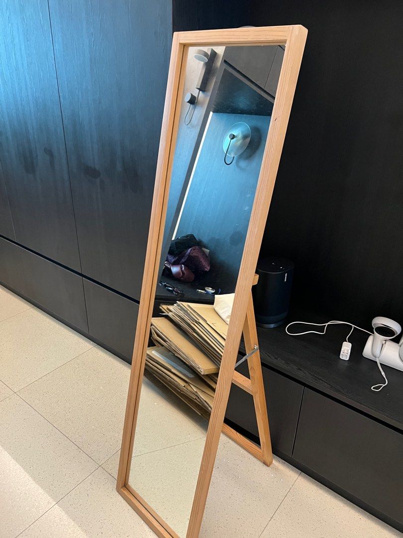 Muji full length mirror, Furniture & Home Living, Home Decor, Mirrors ...