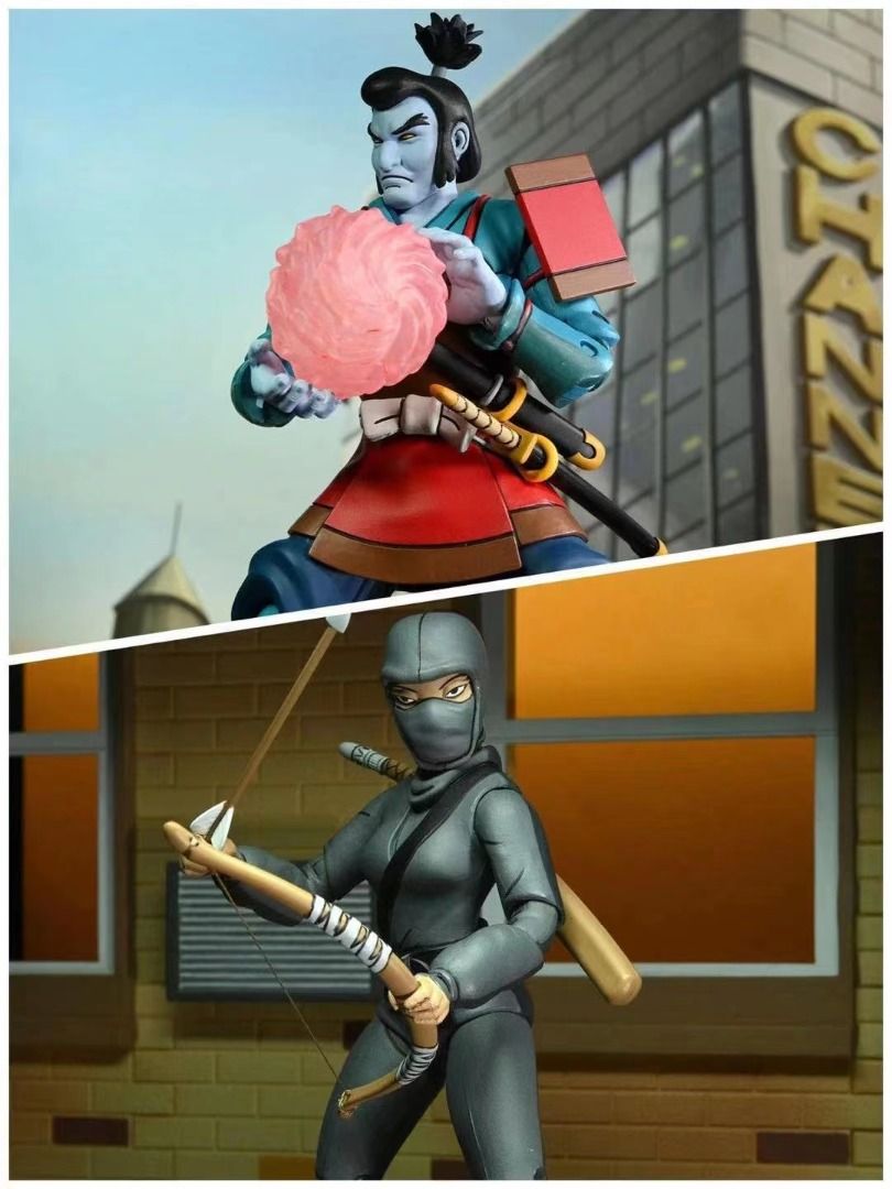NECA Official : TMNT Chakahachi & Lotus, Hobbies & Toys, Toys & Games ...