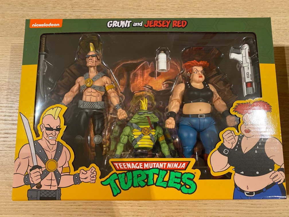 NECA TMNT Grunt & Jersey Red, Hobbies & Toys, Toys & Games on Carousell