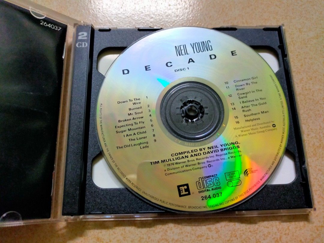 Neil Young - Decade 2CD, Hobbies & Toys, Music & Media, CDs & DVDs on ...