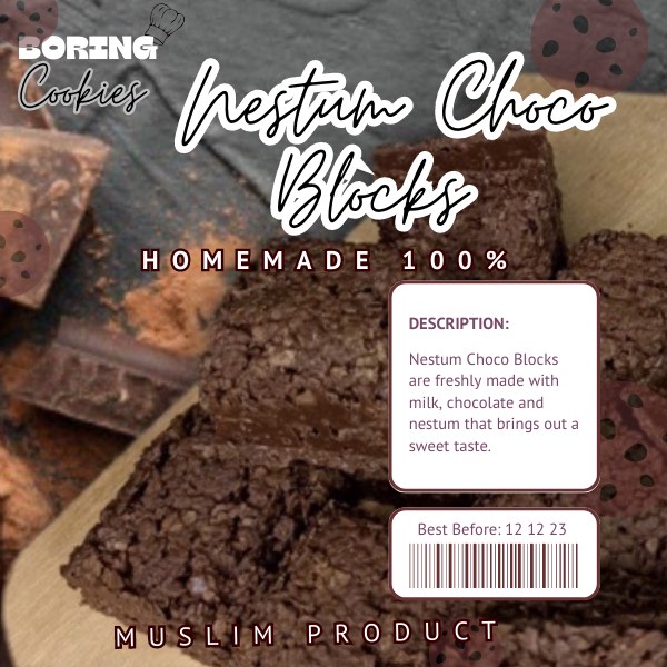 NESTUM CHOCO BLOCKS, Food & Drinks, Homemade Bakes on Carousell