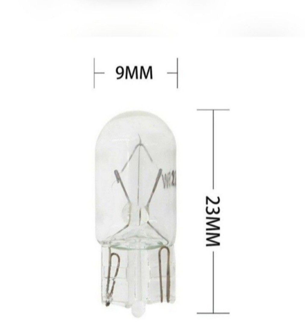 New 1 X 10Pcs X T10 Halogen Warm White Light Bulb For Toyota Hiace And ...