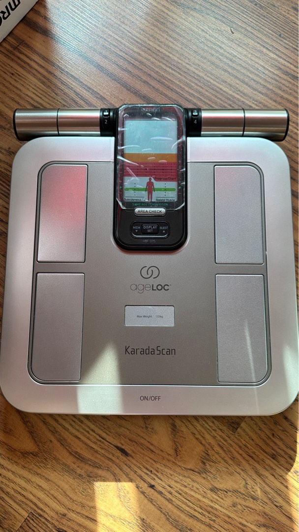 new omron karada scan, Health & Nutrition, Health Monitors & Weighing ...