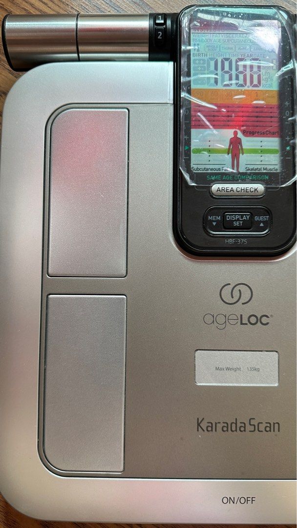 new omron karada scan, Health & Nutrition, Health Monitors & Weighing ...