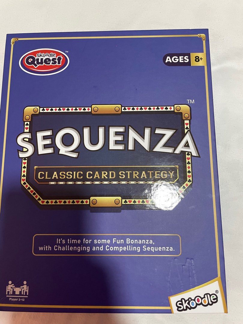 New Sequence Board Game, Hobbies & Toys, Toys & Games on Carousell