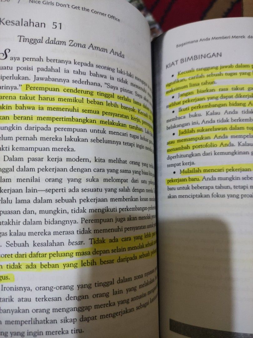 Nice Girls Dont Get the corner office 101 kesalahan perempuan yang ...