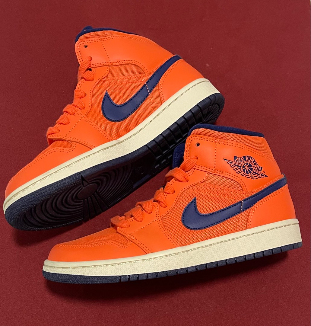Nike Air Jordan 1 Midsole Turf Orange, Luxury, Sneakers & Footwear on ...