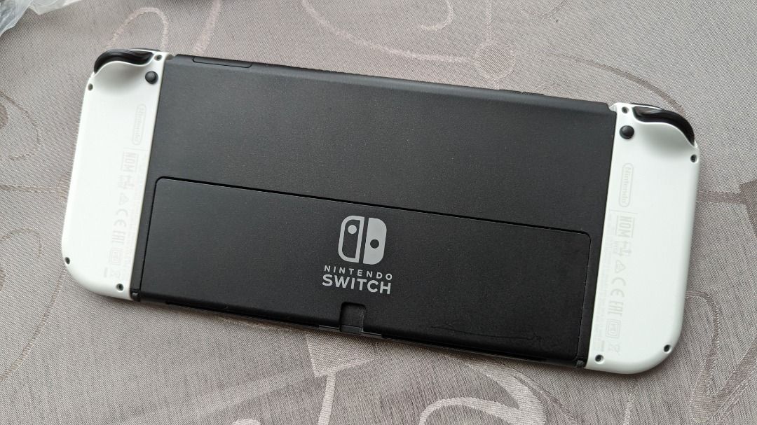 Nintendo Switch OLED Model White Full Set Game Concole, Video Gaming ...