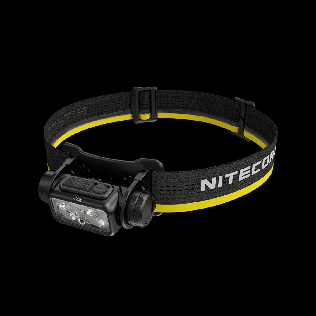Nitecore NU40 1000L CW Spotlight + Floodlight Rechargeable Headlamp ...