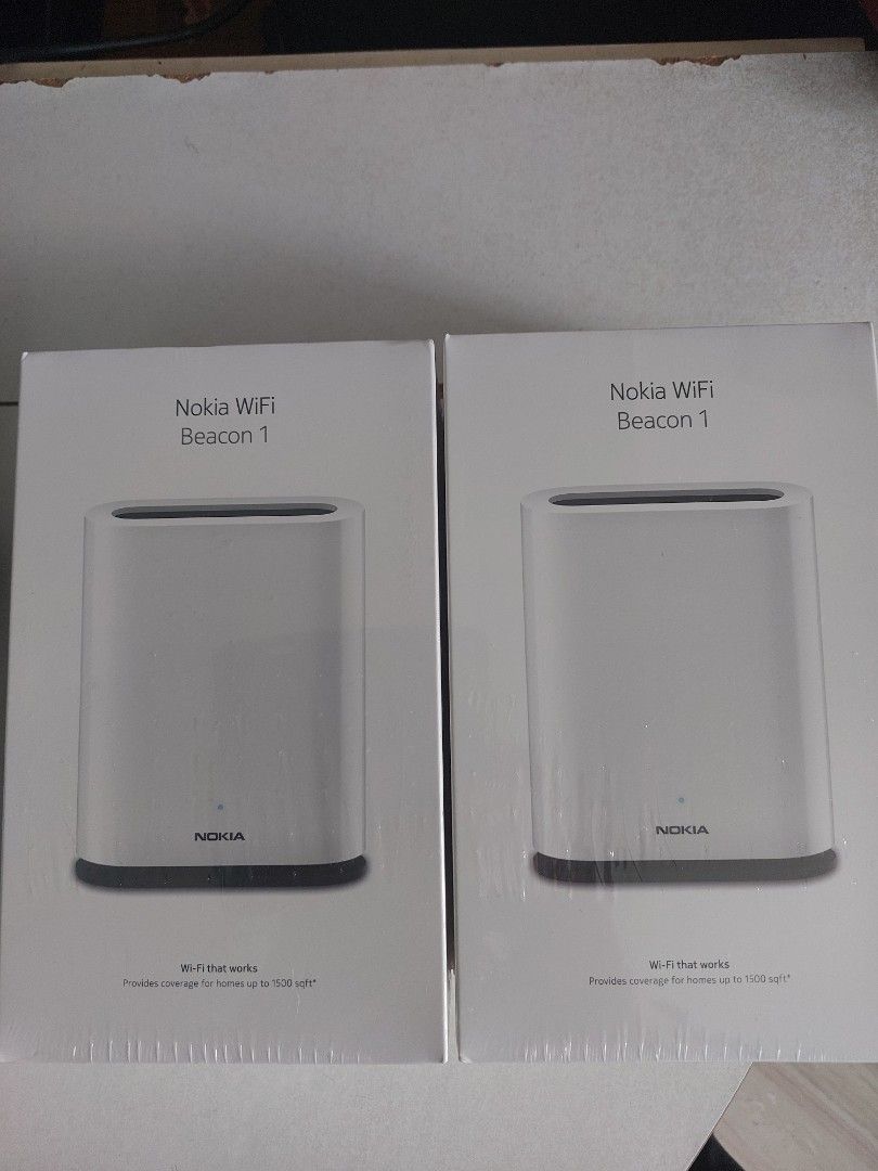 Nokia Wifi Beacon 1 Wifi Mesh Router, Computers & Tech, Parts ...