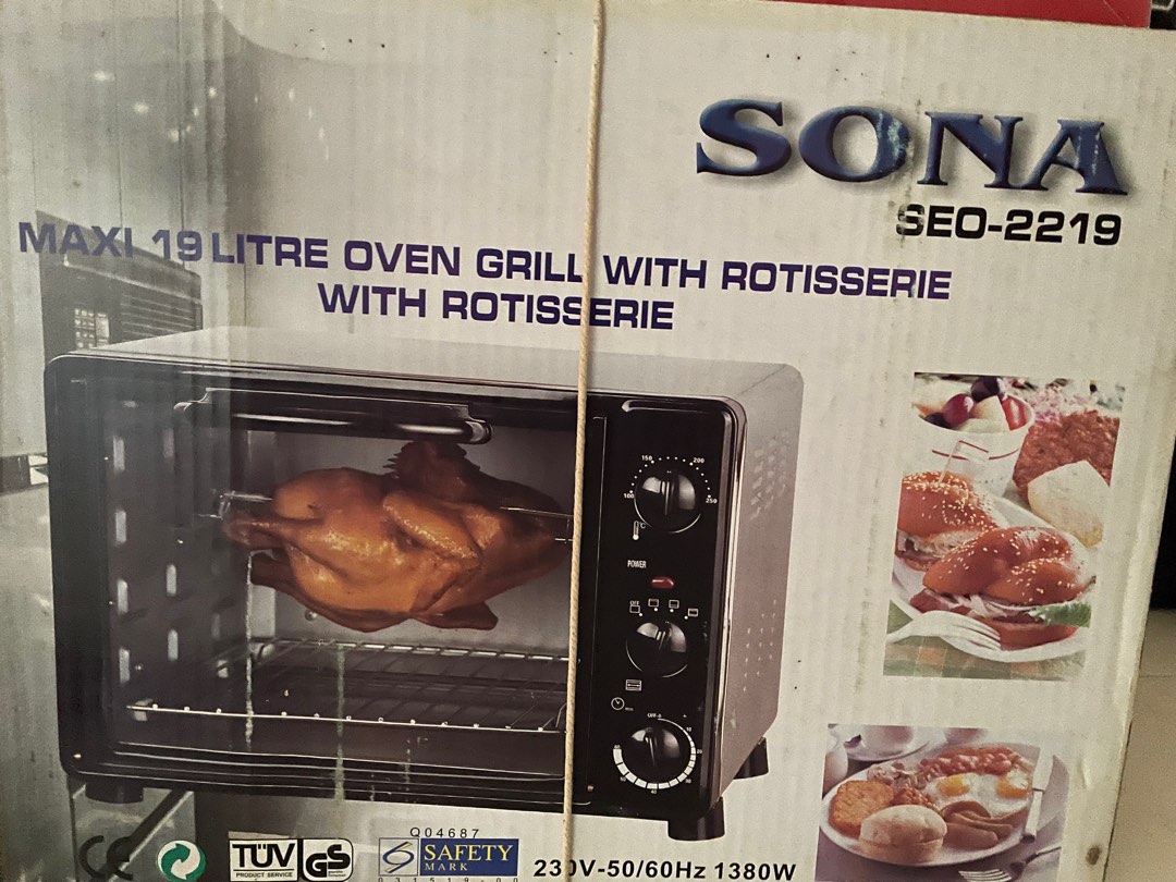 Old school Sona oven toaster, TV & Home Appliances, Kitchen Appliances ...