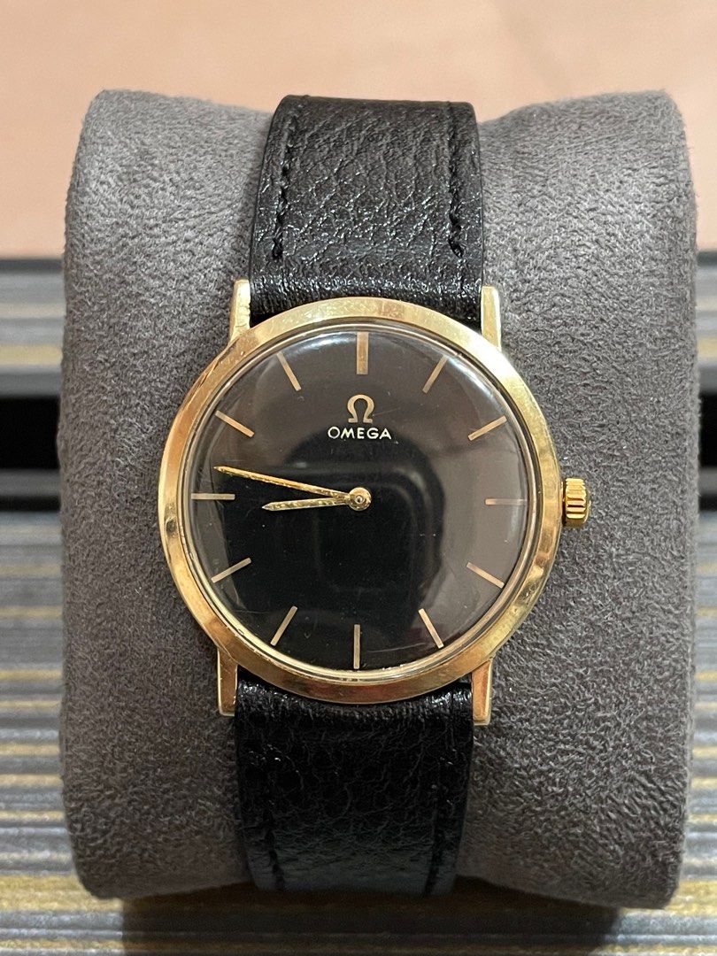Omega Solid Gold - Ultra Thin Dress Watch, Luxury, Watches on Carousell