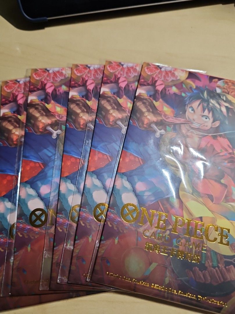 One Piece TCG Chinese Version Luffy P-001 Promo Red Packet Chinese New ...