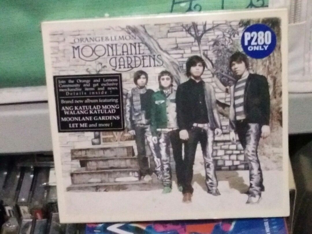 ORANGE AND LEMONS - MOONLANE GARDENS CD, Hobbies & Toys, Music & Media, CDs & DVDs on Carousell