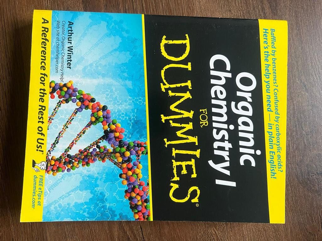 Organic Chemistry 1 for Dummies, Hobbies & Toys, Books & Magazines ...