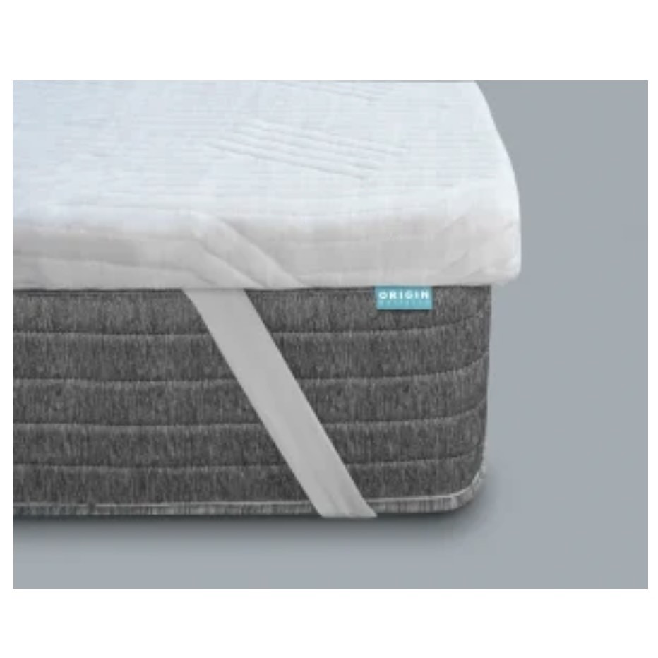 Origin Contour Ergonomic Memory Foam Mattress Topper | Queen Size ...
